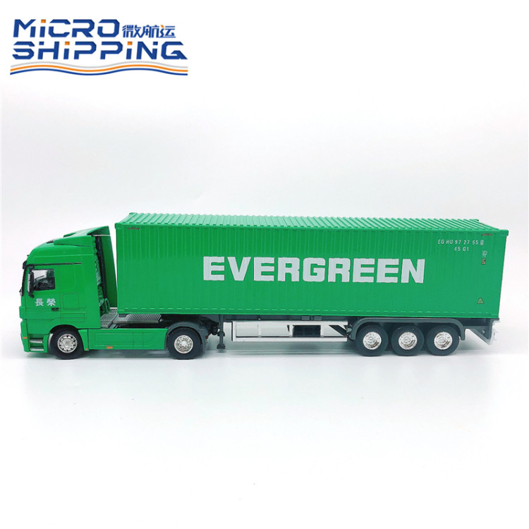 Evergreen Container Truck Evergreen Container 20 On Trailer Model