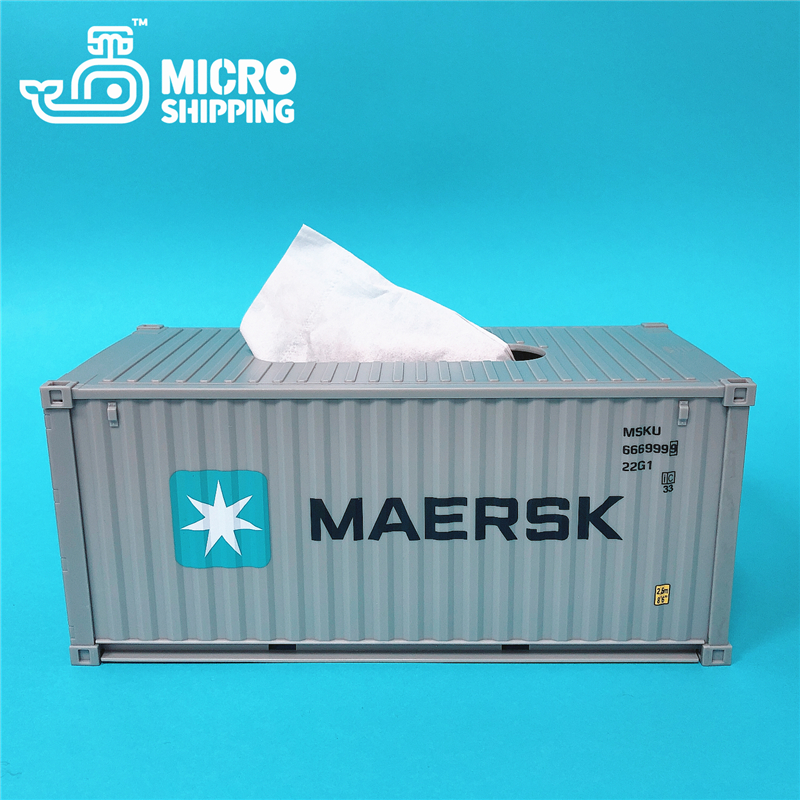 1:25 MAERSK Container Tissue Box