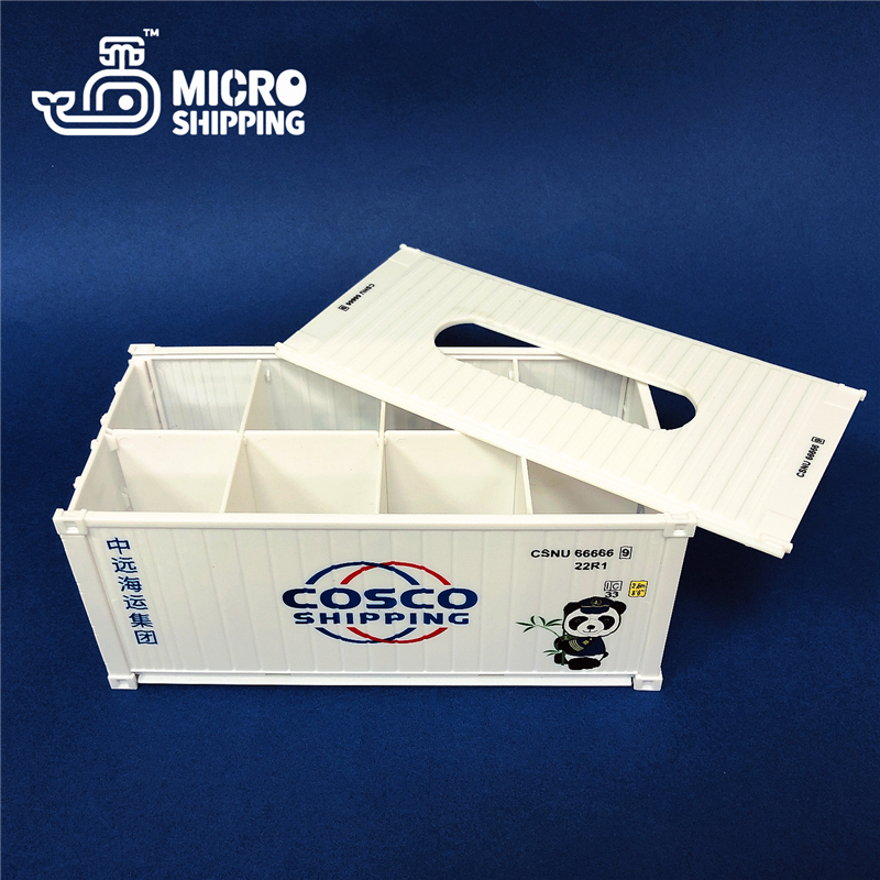 1:25 COSCO SHIPPING DESK TIDY Reefer CONTAINER | STORAGE CONTAINER